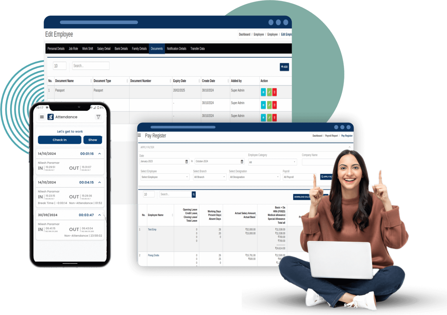 Streamline HR with Advanced HR / Payroll Management Software
